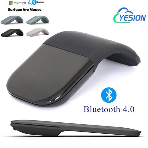 Bluetooth Wireless Mouse Arc Touch Mice Ultra Thin Computer Optical Mice For Miscrosoft Surface