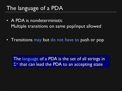 pushdown automata the chinese university of hong kong fall ppt download