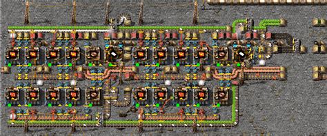 Extremely Compact Tileable Green Circuit Factory R Factorio