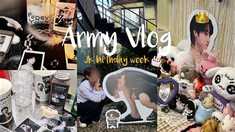 Eng 아미로그 개강한 대학생은 개약하다😇 정국 생일 주간 브이로그 머치박스 언박싱 • 홍대 생카 투어 • 딩고스토리 Youtube