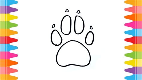 25 Easy Paw Print Drawing Ideas How To Draw