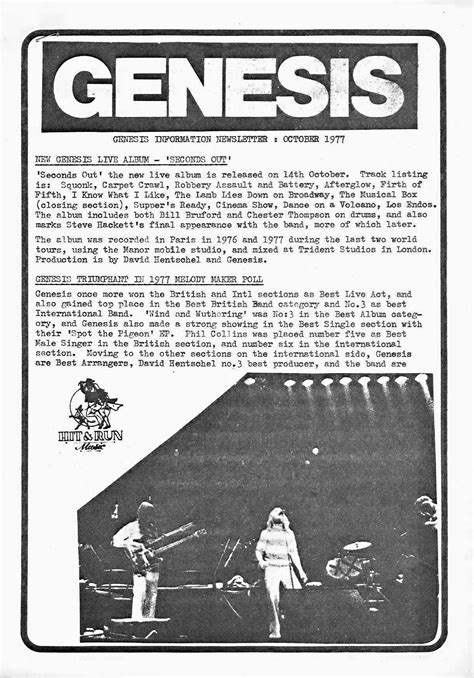 Genesis Information Issue 5 The Genesis Archive