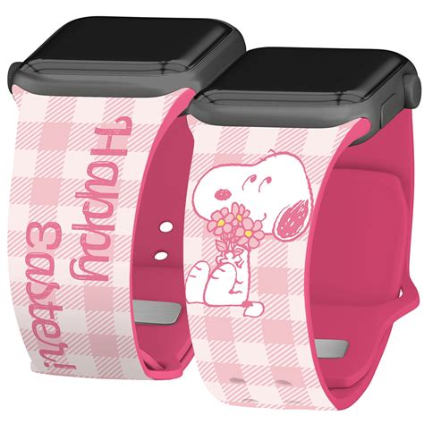 Peanuts Easter Hd Unisex Watch Band For Apple Watch 42 44 45 49mm
