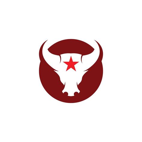 Taurus Logo Template Vector Icon Illustration Design 19784453 Vector