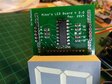 Make A Giant 7 Segment Display With Custom Pcbs