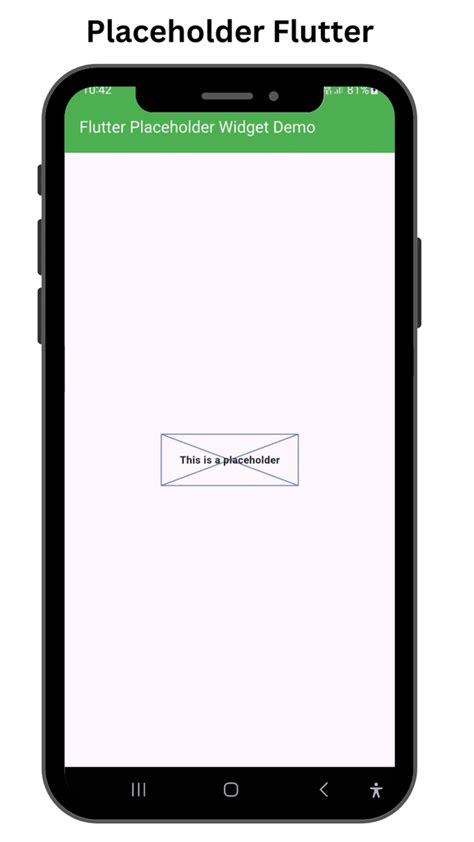 Placeholder Flutter Geeksforgeeks