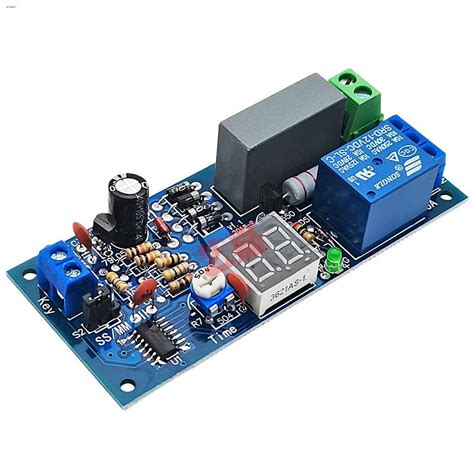 cod☆220v delay on and off relay module trigger timing start digital