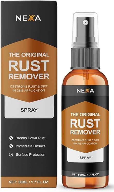 Nexa Rust Remover Spray 50ml Fast Acting Metal Cleaner