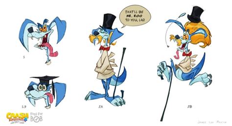 Ripper Roo Concept Art By James Loy Martin Rcrashbandicoot