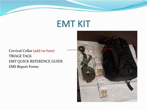 Uscg Emt Kit Ppt Download