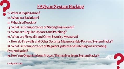 System Hacking Understanding Techniques And Preventative Measures