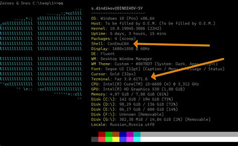 One Case Wrong Info About Terminalshell · Issue 488 · Fastfetch Cli