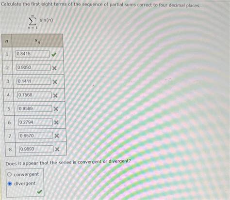 solved calculate the first eight terms of the sequence of