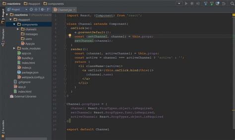 React File Template In Webstorm