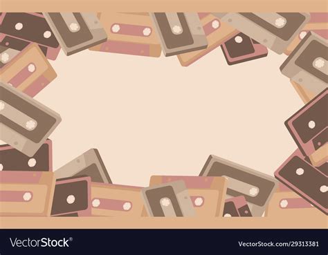 Frame From Old Vintage Retro Hipster Antique Vector Image