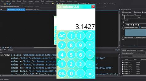 How To Make A Calculator In C Wpf Application Complete Tutorial Youtube