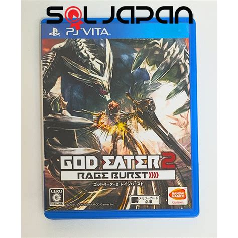 Ps Vita God Eater 2 Rage Burst Japan Ver Shopee Philippines