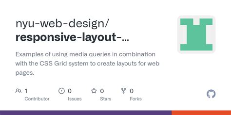 Github Nyu Web Design Responsive Layout Examples Examples Of Using