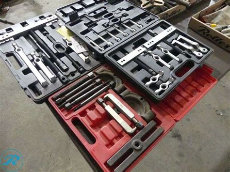 3 Bearing And Pulley Puller Sets Roller Auctions