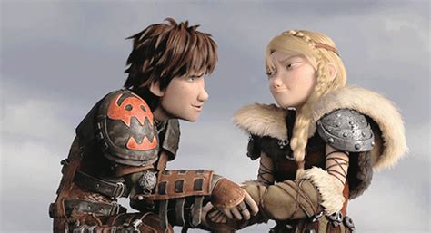 더쿠 드래곤 길들이기 시리즈의 주인공커플 힉스트리드 