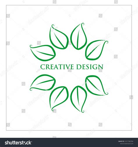 Leaf Vector Logo Design Template Stock Vector Royalty Free 1017780784 Shutterstock