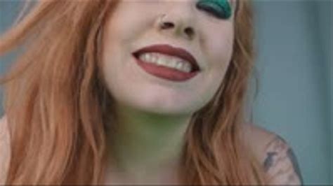 Sensual Dark Red Lips Tease And Pov Kissing Wmv 720 Deannas Clip