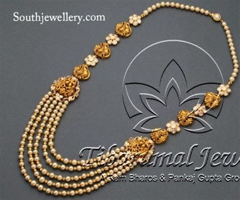 South Sea Pearls Mala Indian Jewellery Designs