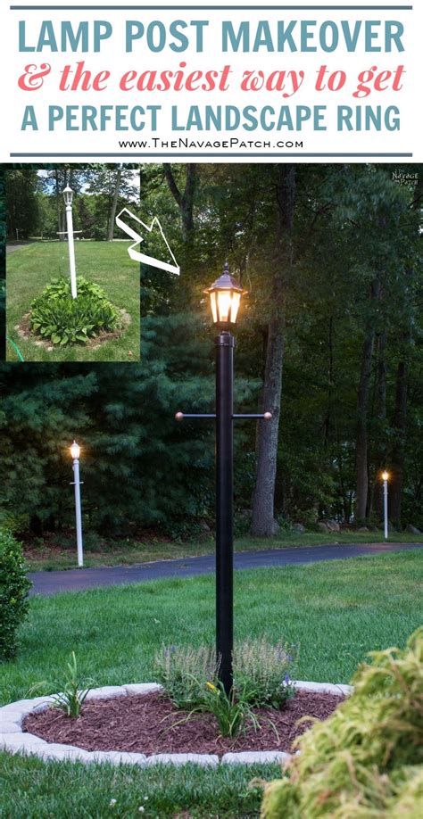 Yard Light Post Ideas Possini Euro Design Post Lights In Landscape