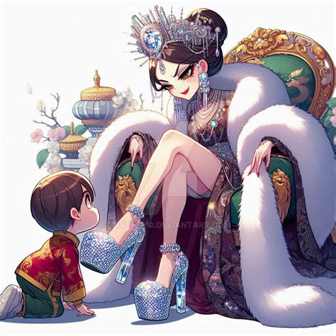 Chibi Heels Kissing 4 By Orthryo On Deviantart