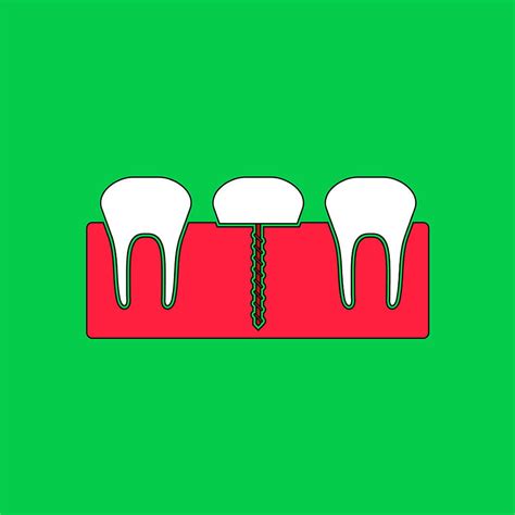 플랫 아이콘 디자인 컬렉션 치아와 잇몸 벡터 Eps Ai Uidownload