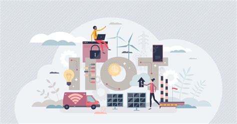 Industrial Iot Devices Connection For Smart Factories Tiny Person
