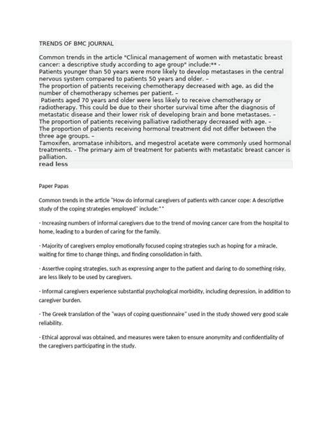 Trends Of Bmc Journal Pdf
