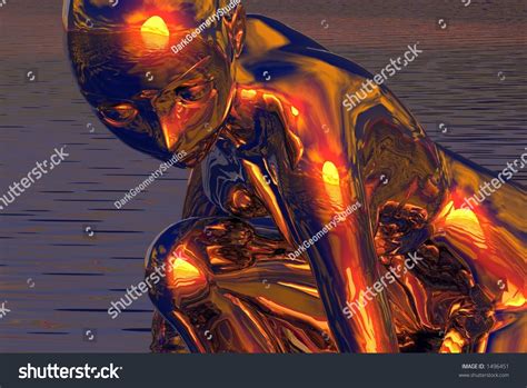 Sexy Robot Girl Stock Photo Shutterstock