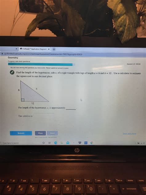 Answered Find The Length Of The Hypotenuse Side Bartleby