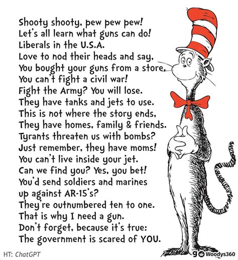 someone asked the ai program chatgpt to write a poem about the second amendment in the style of