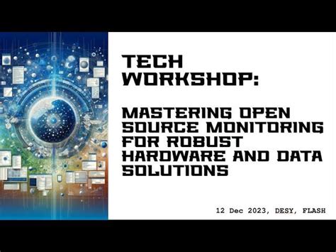 Igor Khokhriakov On Linkedin Tech Workshop Mastering Open Source Monitoring For Robust