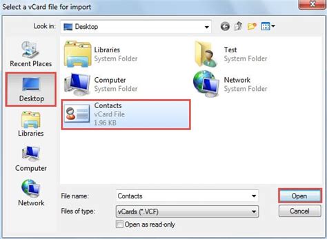 2 Steps To Import Multiple Contacts From A Single Vcard File Into Outlook