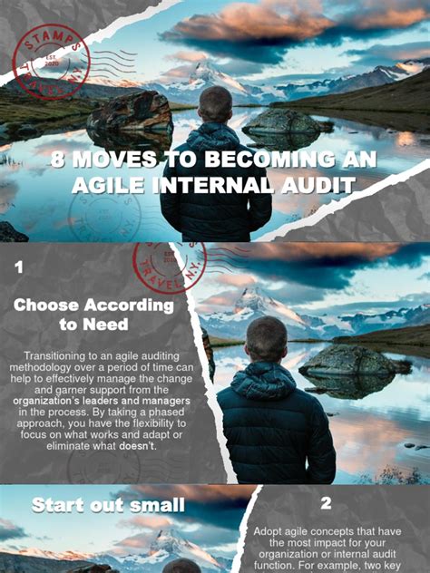 8 Moves To Becoming An Agile Internal Audit Pdf Audit Internal Audit