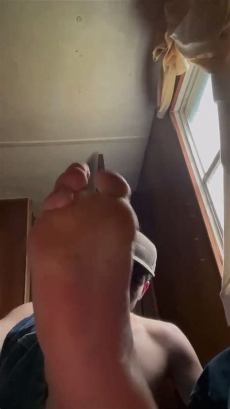 Smoking Redneck Takes Off White Socks Thisvid Com