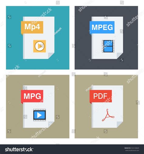 File Type Format Stock Vector Royalty Free 554143645 Shutterstock