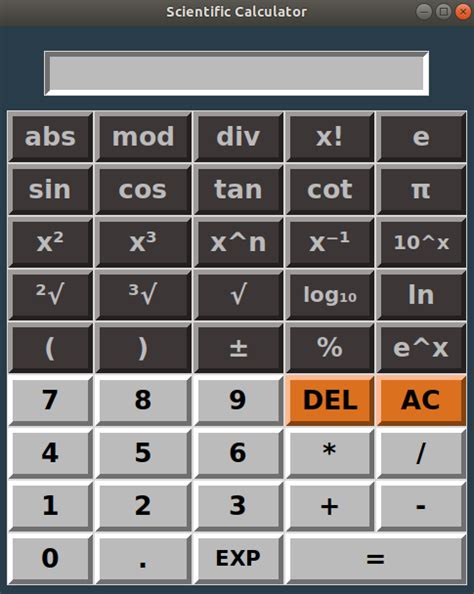 Scientific Calculator Konstantinos Thanos