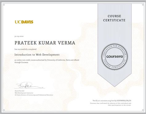 Prateek Verma On Linkedin Webdevelopment Coursera
