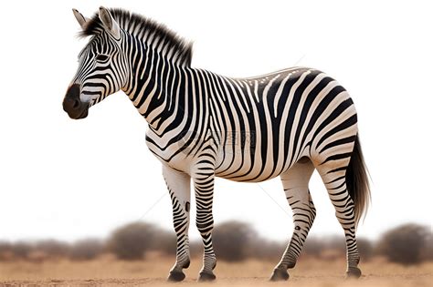 草原上的一只斑马高清图片下载 正版图片601366955 摄图网