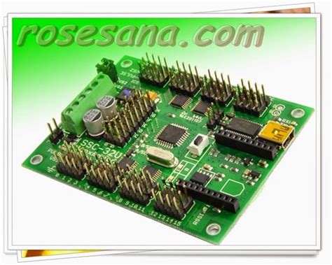 2r Hardware And Electronics Ssc 32u Usb Servo Controller Usb Electronics Electronics Technology