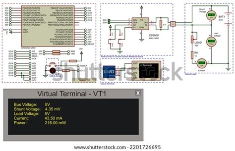 현재 센서를 Arduino Uno에 연결하는 벡터 스톡 일러스트 2201726695 Shutterstock