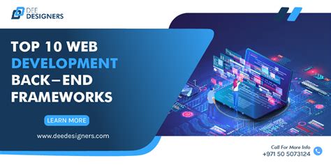 Top 10 Web Development Back End Frameworks 2024