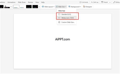 How Do You Change Slide Size In PowerPoint AiPPT