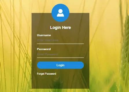 Login Page In HTML Codebun