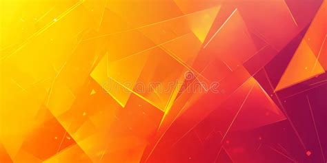 Abstract Orange Geometric Background With Modern Design Stock