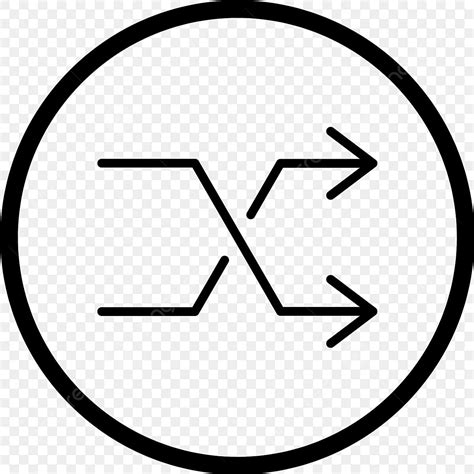 Vector Shuffle Icon Shuffle Icons Arrows Random Png And Vector With